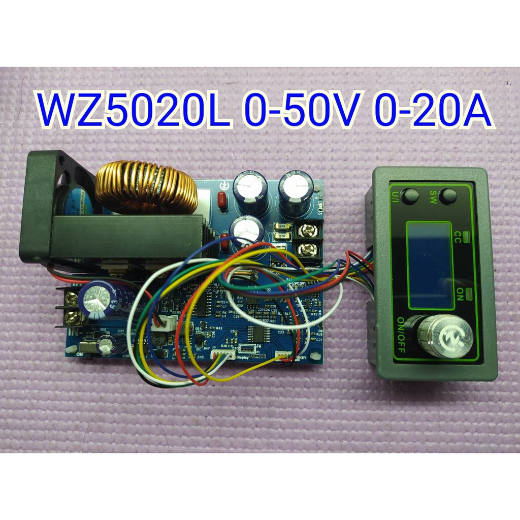 WZ5020L DC DC Buck Converter CC CV Step-down Power Module 50V 20A 1000W ...
