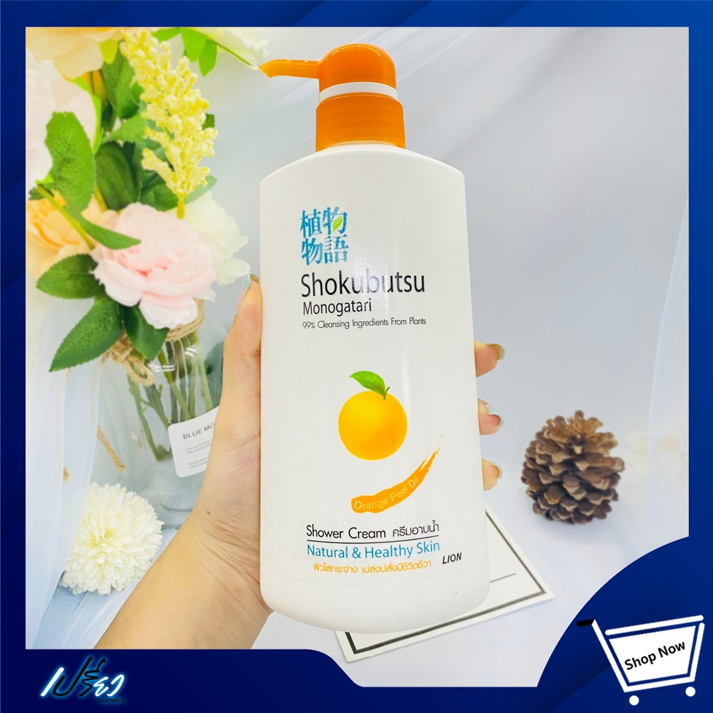 Shokubutsu Monogatari Shower Cream 500ml โชกุบุสซึ ครีมอาบน้ำ 500มล 1 ...