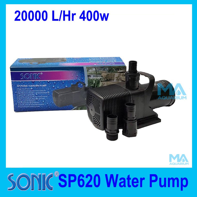 SONIC SP620 อันตราหมุนเวียน 20000 L/Hr กำลังไฟ 400 วัตต์ ปั้มน้ำ | Shopee Thailand