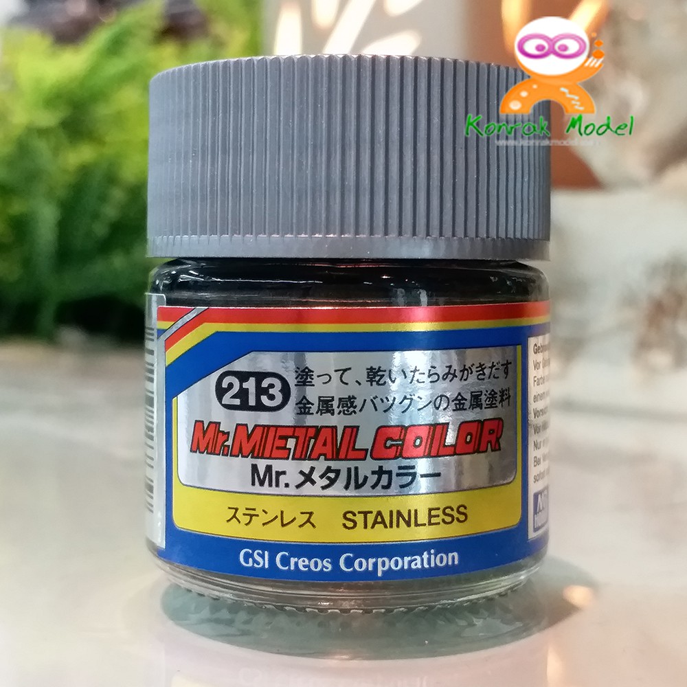 สีขัด Mr.metal color MC213 Mr.Metal Stainless 10ml | Shopee Thailand