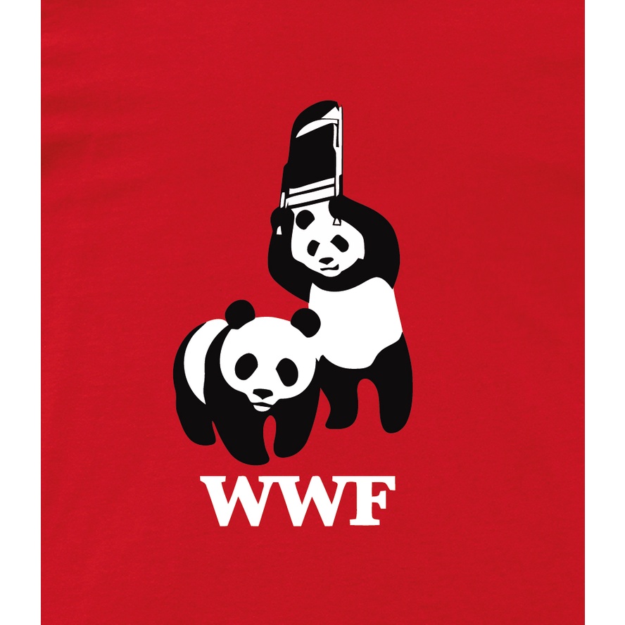 WWF PANDA FIGHT T-SHIRT (Parody) | Shopee Thailand