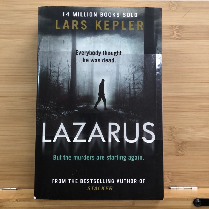 ง30 Lazarus 14 MILLION BOOKS SOLD LARS KEPLER Everybody thought he was dead หนังสือภาษาอังกฤษ ...