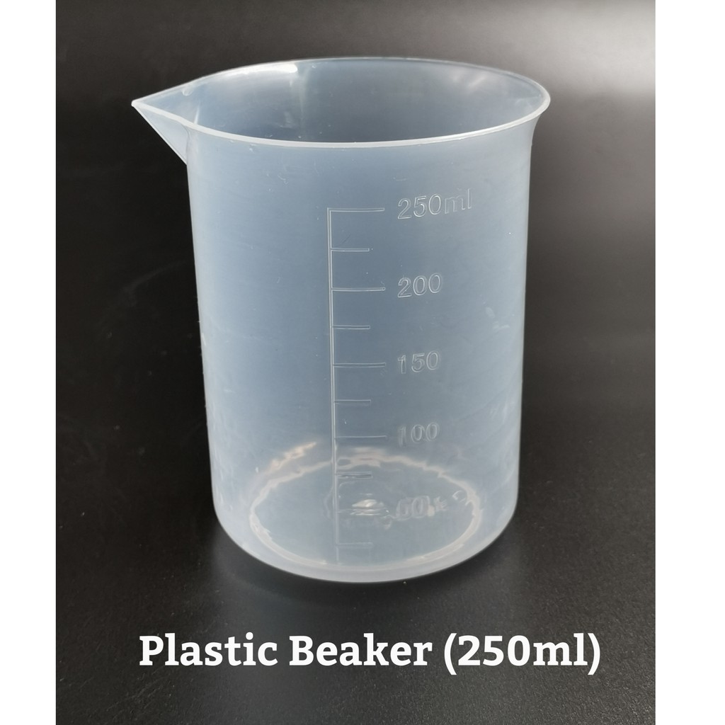 บีกเกอร์พลาสติก PP 250 มล. / Bikar Plastik | Shopee Thailand