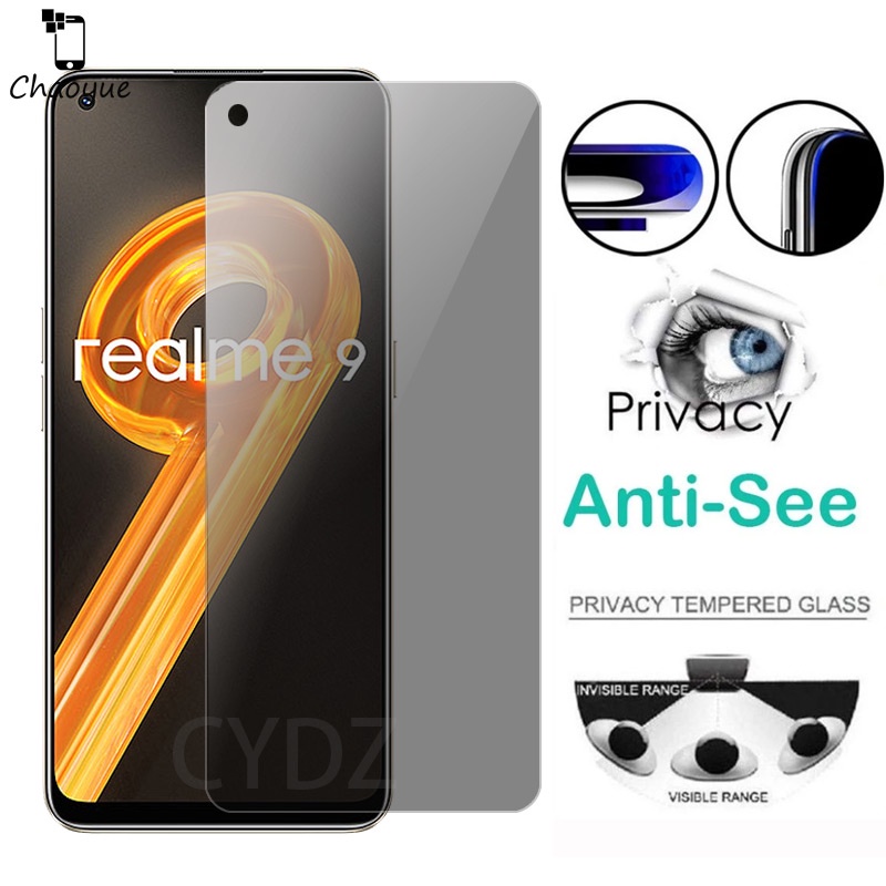 ฟิล์มกันแอบมอง ฟิล์มกันเสือก ฟิล์มกระจก Realme 13 13+ 12 12+ 11 11x 10 9 8 7 6 5 Pro 9i 8i 7i 6i ...