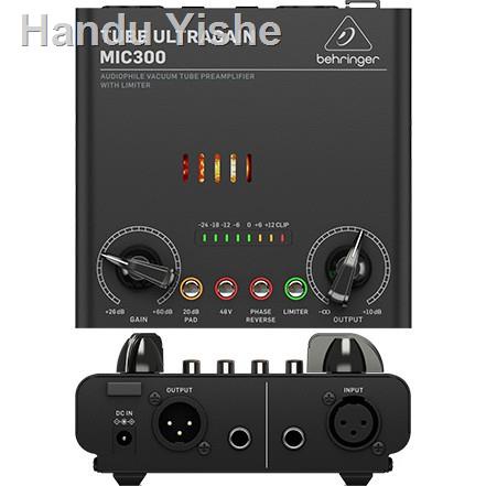 ของขวัญ BEHRINGER MIC300 Tube Preamplifier ปรีแอมป์ไมค์ | Shopee Thailand