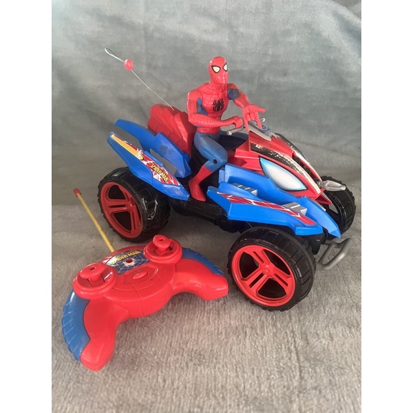 Radio Control Spider-Man Quad Bike รถบังคับวิทยุของเล่นเด็ก(มือสอง ...