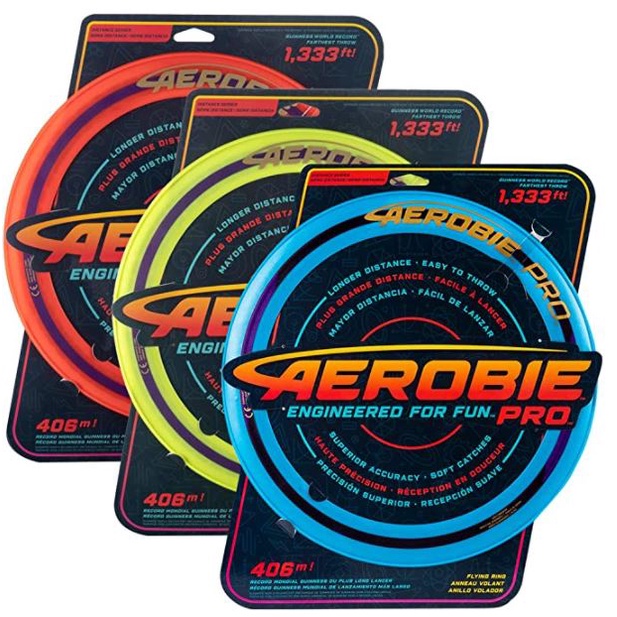 Aerobie Pro จานร่อนที่ขว้างได้ไกลที่สุดในโลก Guiness World Record ...