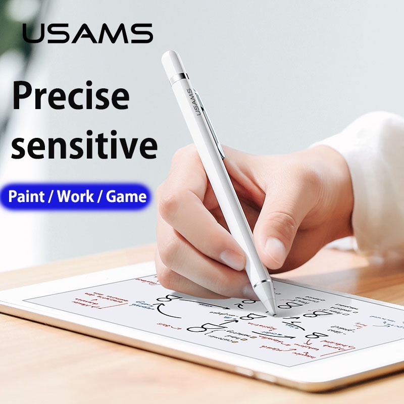 Usams Tilt ปากกาสไตลัส หน้าจอสัมผัส สําหรับแท็บเล็ตทุกรุ่น | Shopee ...