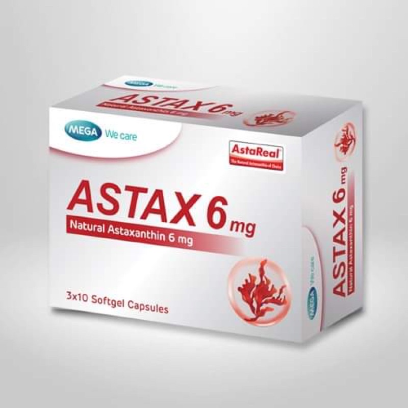 Astax 6 mg.mega we care 30แคปซูล ลดริ้วรอย สารต้านอนุมูลอิสระ | Shopee ...