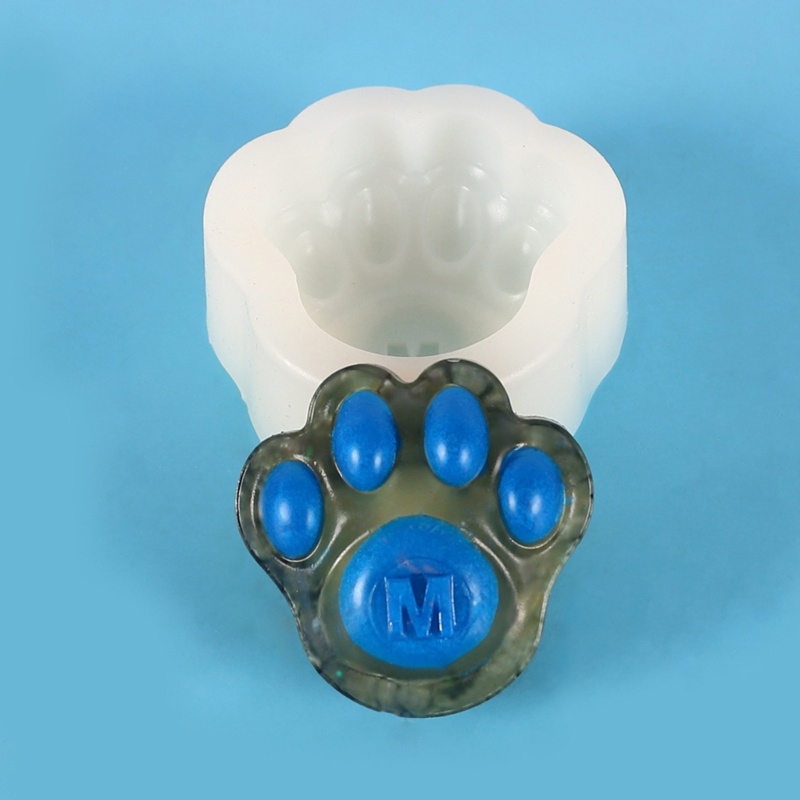 SIY Cat-Paw mold ง่ายต่อการ De-mold สําหรับ DIY พลาสเตอร์เค้ก Fondant ...