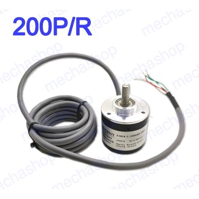 โรตารี่เอ็นโค้ดเดอร์ 200 pulse Photoelectric rotary encoder AB phase 5 ...