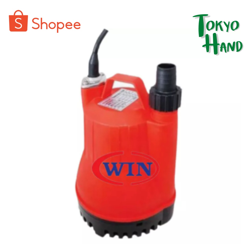 ปั๊มแช่ ไดโว่ ปั๊มจุ่ม WIN รุ่น HL-10 100W Size 1 POWER 100 W 220 V ท่อ ...