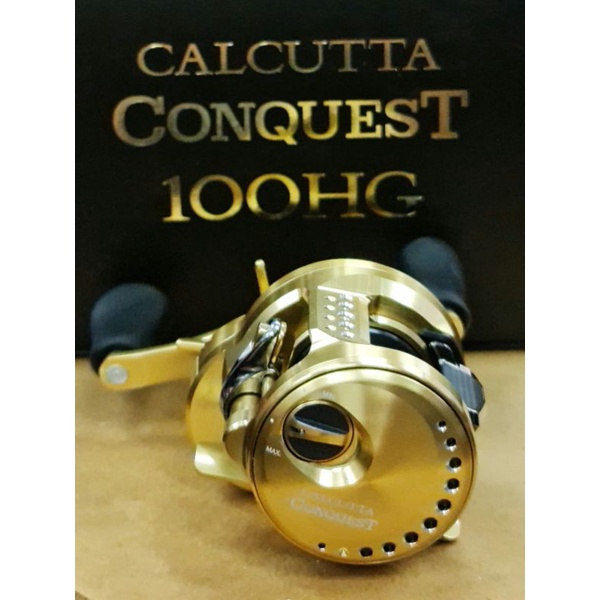 ของแท้💯ตรงปก SHIMANO 21'CALCUTTA CONQUEST100(R)/101(L) /100HG(ขวา)/10 | Shopee Thailand