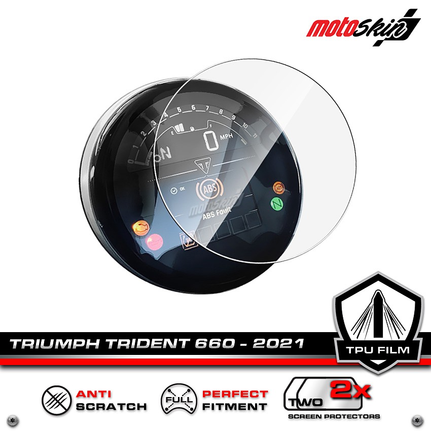 ฟิล์มกันรอยหน้าปัด TRIUMPH TRIDENT 660 PRO TPU Dashboard Protection ...