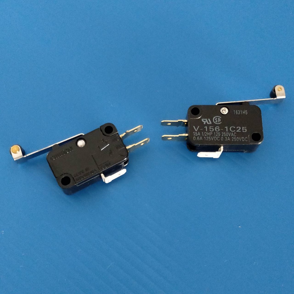 สวิทช์ OMRON ไมโครสวิทช์ Micro Switch 3 ขา (1NO,1NC) 15 A 250V **ของแท้ ...