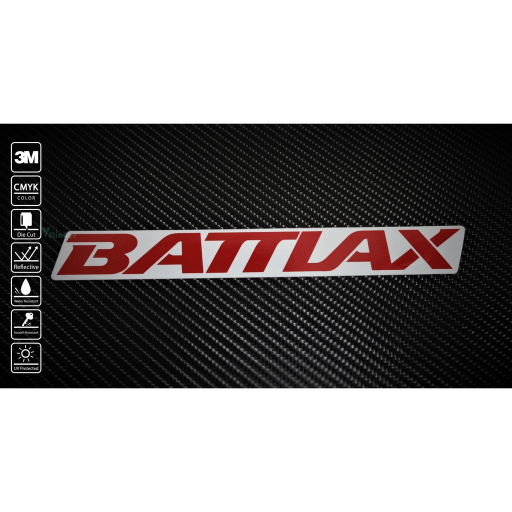 สติ๊กเกอร์ติดรถ Sticker Battlax 095 | Shopee Thailand