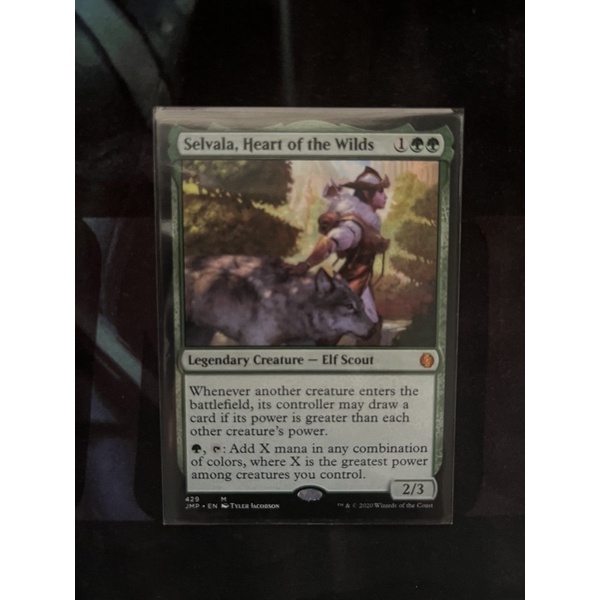 การ์ด MTG Selvala Heart of the Wilds Magic the gathering EDH Rare รุ่น ...
