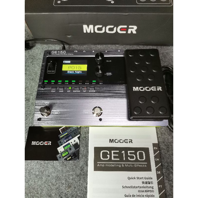 Mooer GE150 มัลติเอฟเฟครุ่นใหม่ล่าสุด มีของพร้อมส่ง และมีไฟล์ต่อสายคอม ...