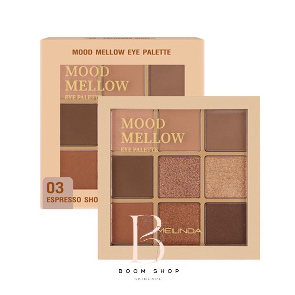 ส่งถูก-ส่งไว📌 Meilinda Mood Mellow Eye Palette เมลินดา มูด เมลโล่ อายพา ...