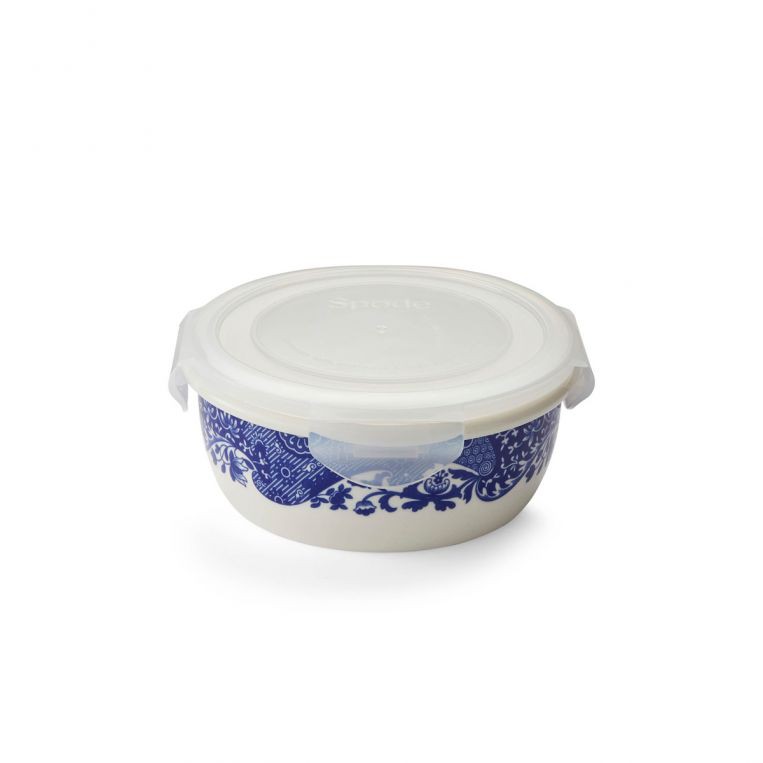 Spode Blue Italian Round Sealable Storage Container Small กล่องใส่อาหาร ...