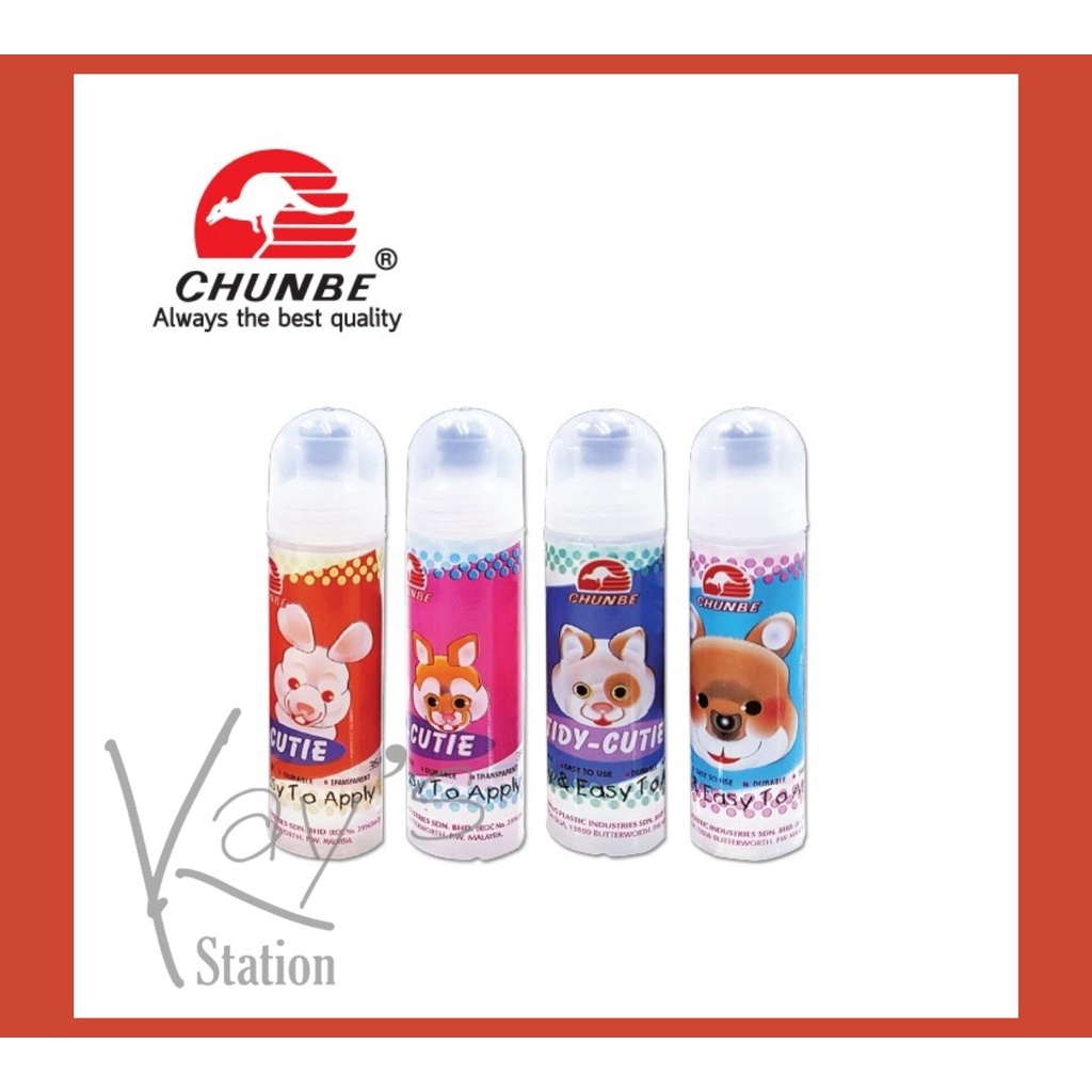 CHUNBE กาวน้ำ กาวน้ำใส ขนาด 35 ml. (CB WATER GLUE 35 ML) ขายเป็นหลอด ...