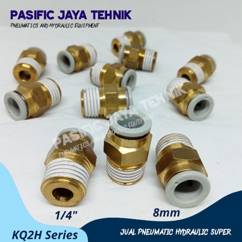 Smc KQ2H08-02S อุปกรณ์ขั้วต่อชาย | Shopee Thailand