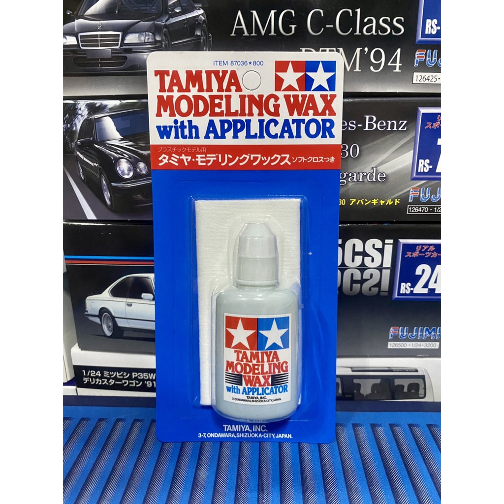 Tamiya Wax พร้อมผ้าเช็ด | Shopee Thailand