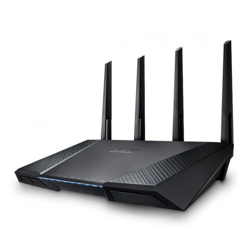ASUS RT-AC87U Dual-band Wireless-AC2400 Gigabit Router (เร้าเตอร์ ...