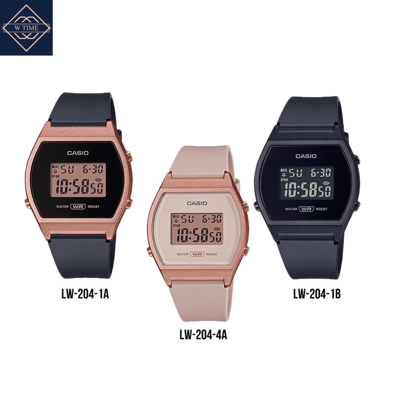 Casio ของแท้ รุ่น LW-204-1A/1B/4A | Shopee Thailand
