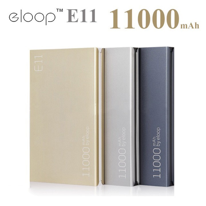 ของแท้ 100 % ELOOP E11 Power Bank แบตสำรอง 11000 mAh | Shopee Thailand