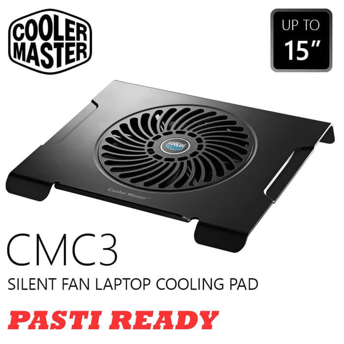 Cooler Master Notepal CMC3 Silent Fan Laptop Cooling Pad | Shopee Thailand