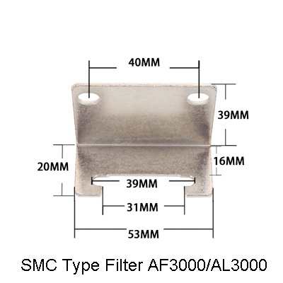 แบร็คเก็ตเหล็ก AF2000 AF3000 AF4000 AF2000-02 AF3000-02 AF3000-03 ...