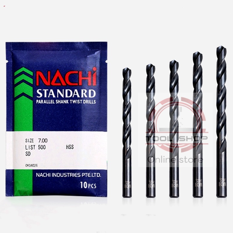 Nachi Drill นาชิ ขนาด 3.0 - 5.0 ดอกสว่านไฮสปีดก้านตรง นาชิ ของแท้บริษัท (ระบบมิล) มีให้เลือกหลาย ...