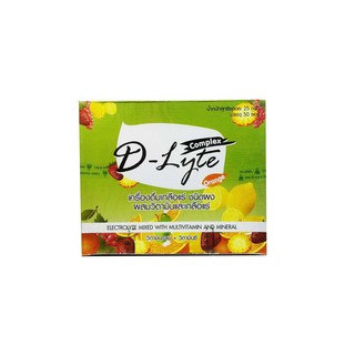 ส่งเร็ว !! ( แพ็ค 6 กล่อง ) D-Lyte เครื่องดื่มเกลือแร่ รสผลไม้รวม ...