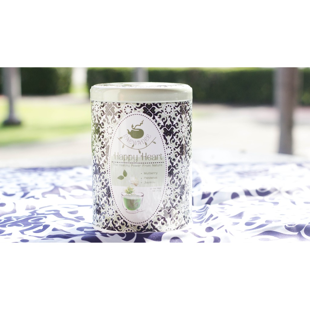 Raewadee Tea ชาใบหม่อน สูตรมะลิใบเตย 12 ซอง | Shopee Thailand