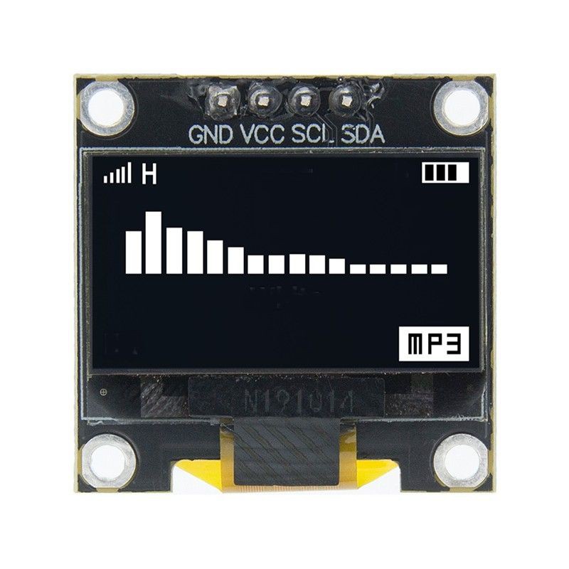 OLED LCD LED Display Module 128X64 0.96" For Arduino (สีขาว) | Shopee ...