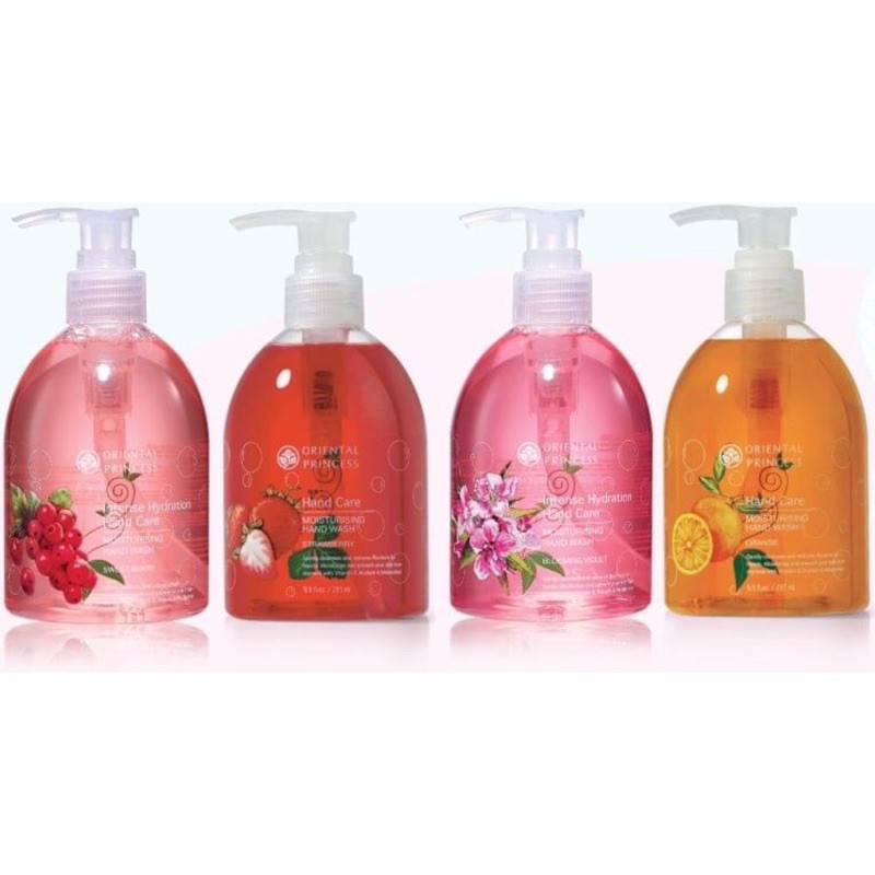 เจลล้างมือORIENTAL PRINCESS Hand Care Moisturising Hand Wash | Shopee ...