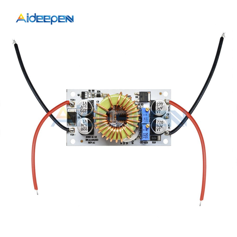 250w 500W 600W DC-DC Boost Converter แรงดันไฟฟ้าคงที่โมดูลกระแสไฟคงที่ ...