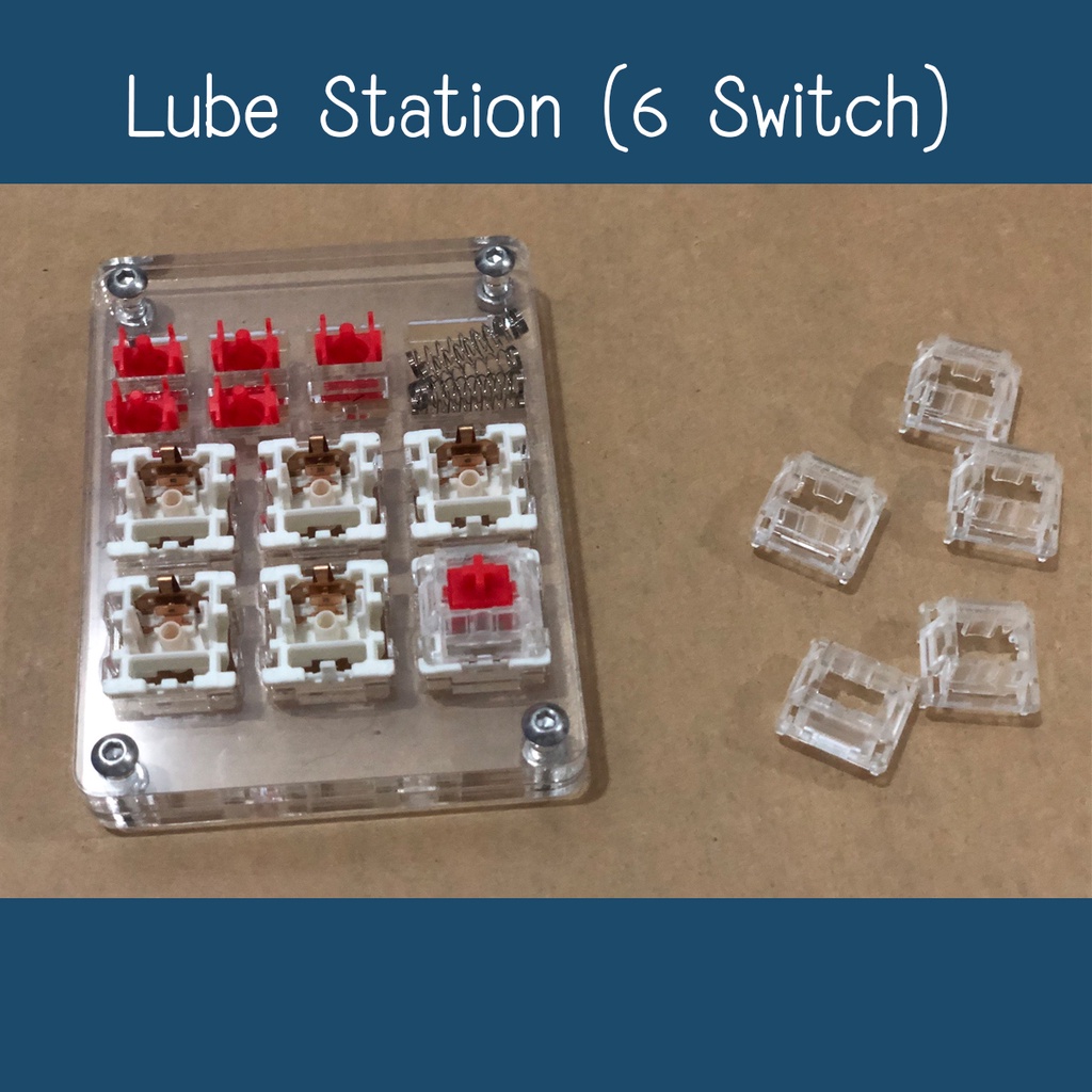 Lube Station 6 Switch / ฐานลูปสวิตช์คีย์บอร์ด 6 สวิตช์ / Mechanical ...