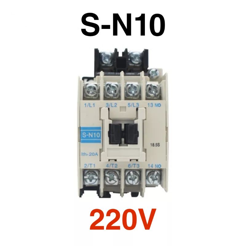 แมกเนติก S-N10 Magnetic Contactor 24V 110V 220V 380V | Shopee Thailand