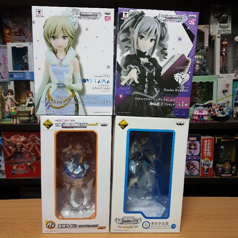 the idolm@ster Figure (the idolmaster) ranko, anastasia, yayoi, tada ...