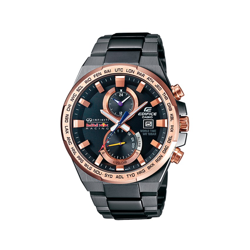 Casio Edifice Redbull Edition นาฬิกาข้อมือผู้ชาย สีดำ สายสเตนเลส รุ่น ...