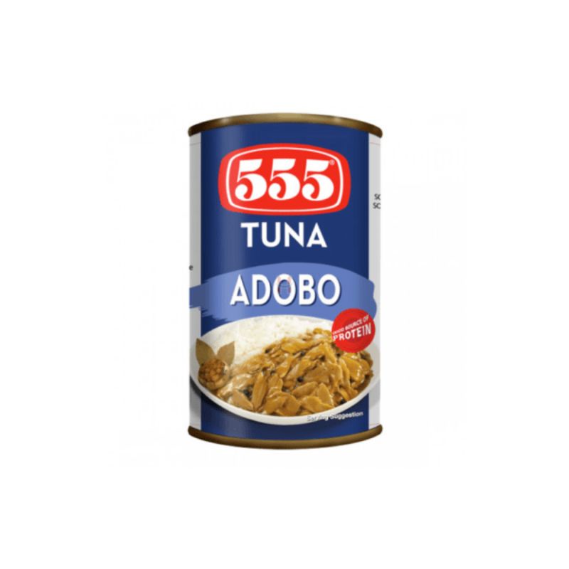 555 Tuna Adobo Easy Open 155g | Shopee Thailand