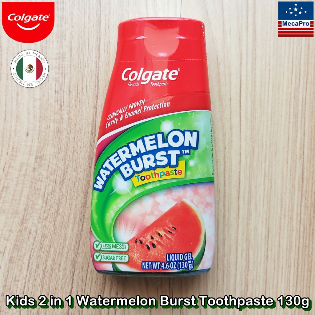 Colgate® Kids 2 in 1 Watermelon Burst™ Toothpaste 130g คอลเกต ยาสีฟัน ...