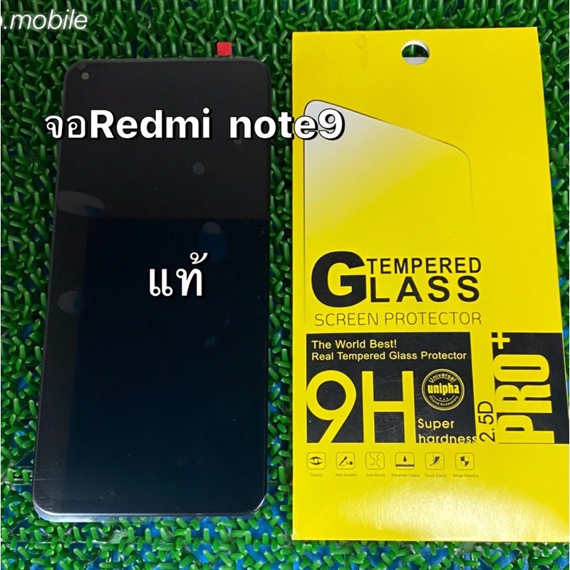 จอชุด Redmi Note9สีดำแท้ แถมฟิล์ม | Shopee Thailand