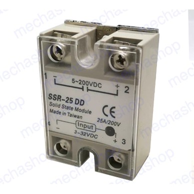 โซลิดสเตตรีเลย์ 25A solid state relay SSR-25DD 25A actually 3-32V DC TO ...