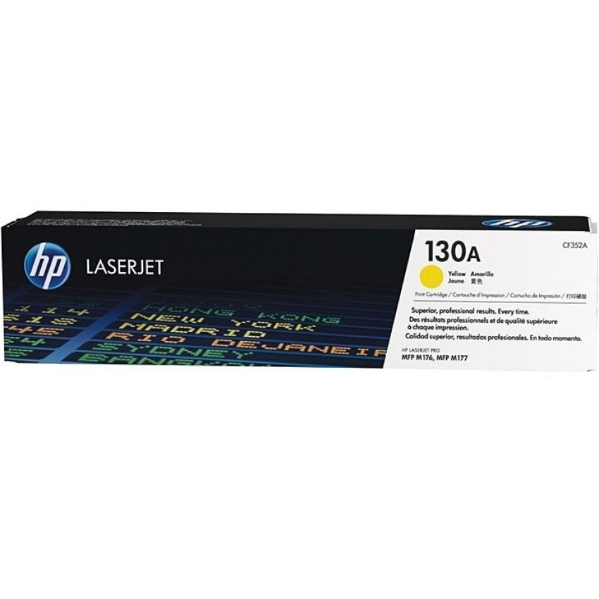 HP 130A Yellow LaserJet Toner (CF352A) | Shopee Thailand