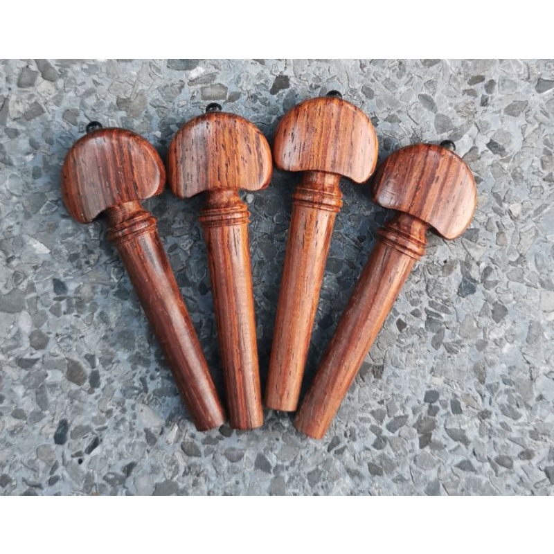 ลูกบิดไวโอลิน ไม้rosewood 4/4 Rose wood violin peg Hill model | Shopee ...