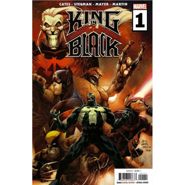 King in Black COMPLETE SET ( 1- 5 ) - Marvel Comics - KNULL IS HERE ...