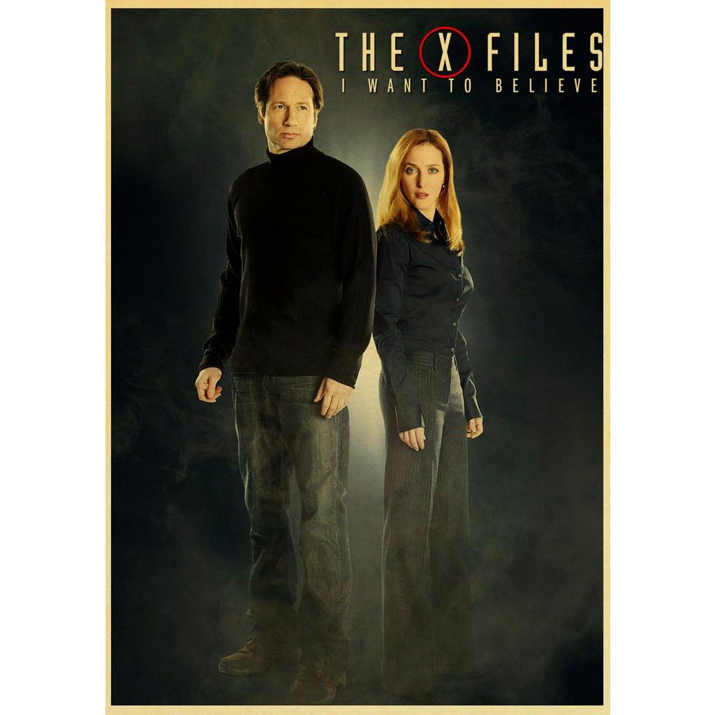 สติ๊กเกอร์โปสเตอร์ The X - Files Alien Ufo สําหรับตกแต่งห้อง | Shopee ...
